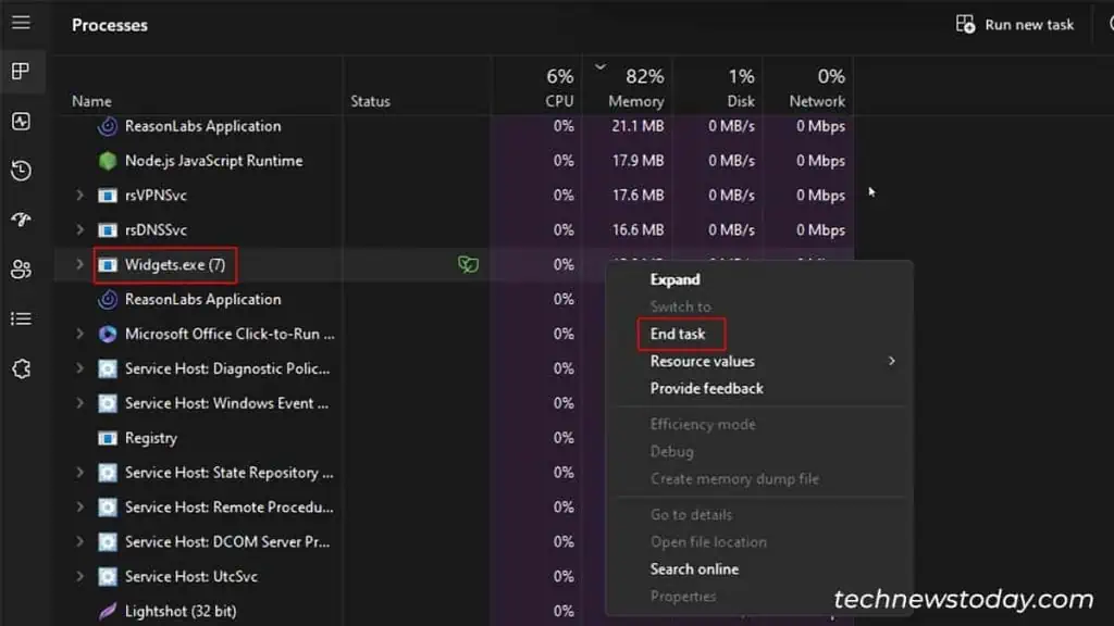 Kuinka korjata Windows 11 -widgetit, jotka eivät toimi?
