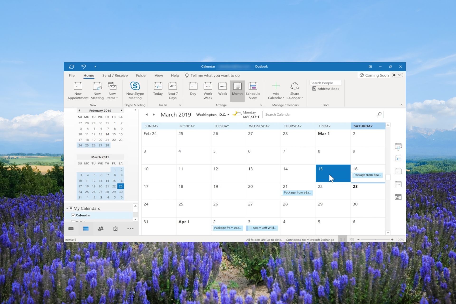 Loman lisääminen Outlook-kalenteriin - Mundo Geek