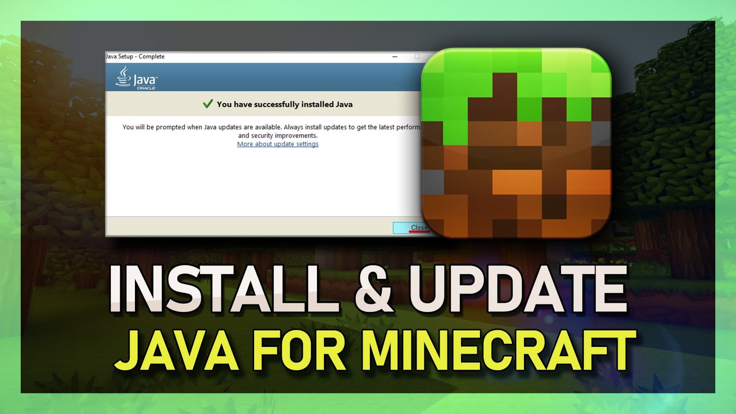 Comment installer et mettre à jour Java pour Minecraft - Tutoriel ...