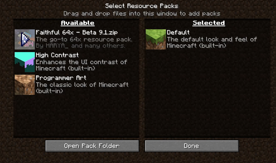 Comment installer des packs de textures dans Minecraft Java Edition ...