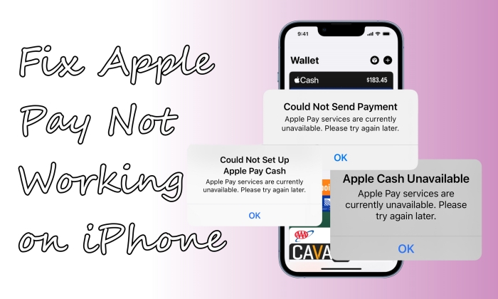 Apple Pay ne fonctionne pas? Correction pour chaque problème! - Mundo Geek