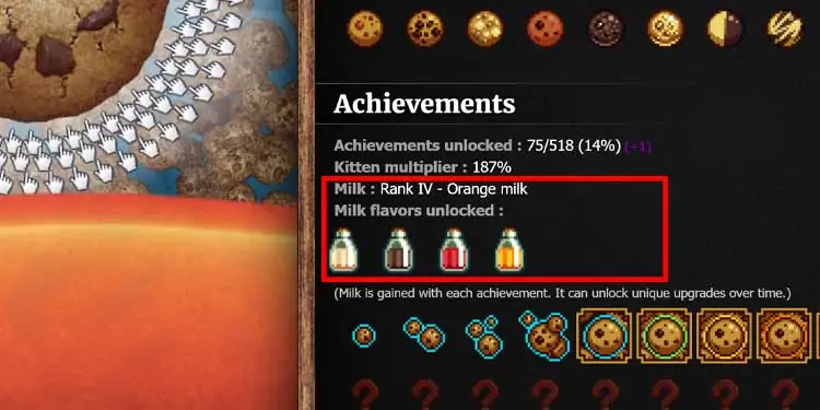 Guide complet de Milk In Cookie Clicker pour un CPS maximum - Mundo Geek