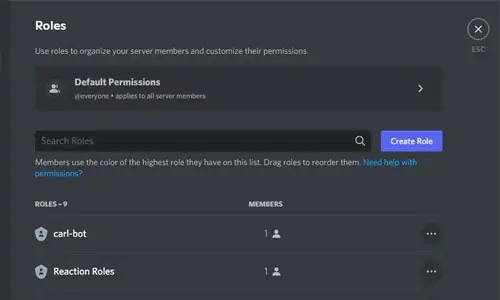 Comment créer des rôles de réaction sur Discord - Mundo Geek