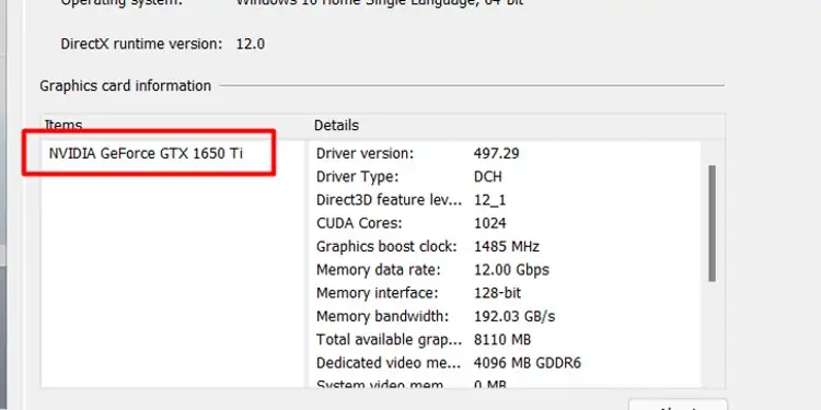 Quelle est ma carte graphique ? Comment vérifier le GPU