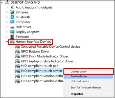 Comment activer ou désactiver l'écran tactile sous Windows - Mundo Geek
