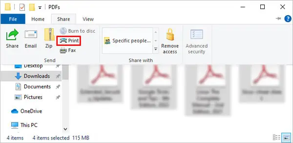 Comment imprimer plusieurs PDF à la fois - Mundo Geek