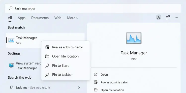 7 façons d'ouvrir le Gestionnaire des tâches sur Windows 11 - Mundo Geek