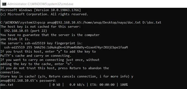 Comment transférer un fichier de Linux vers Windows - Mundo Geek