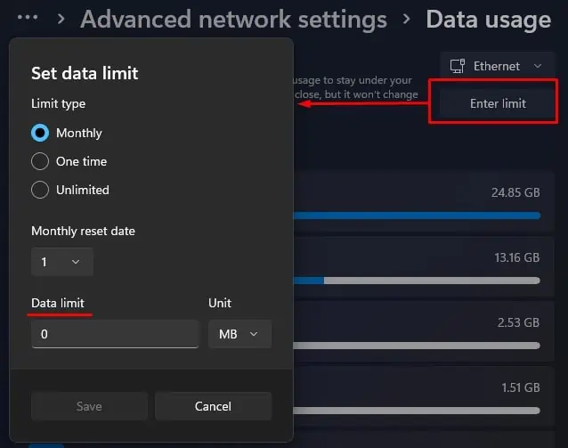 Qu'est-ce qu'une connexion limitée sous Windows ? Comment l'activer ...