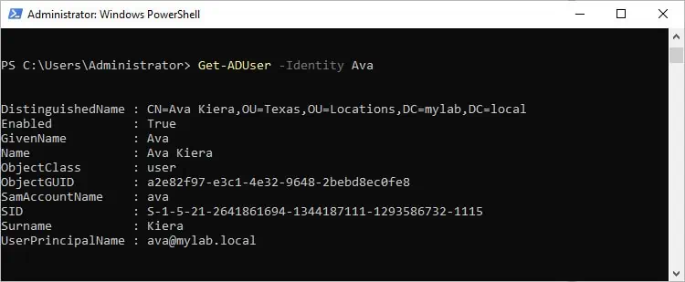 Comment utiliser PowerShell Get-ADUser - Mundo Geek