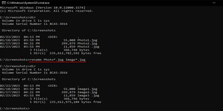 Comment renommer un fichier sur l'invite de commande - Mundo Geek