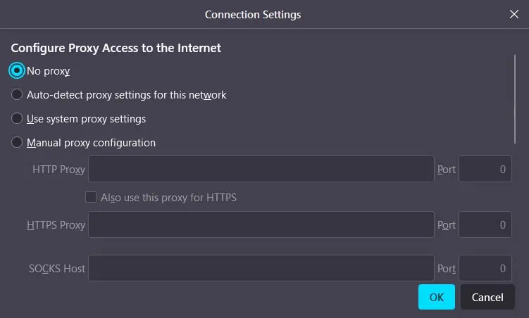Comment ouvrir les paramètres du proxy dans Firefox