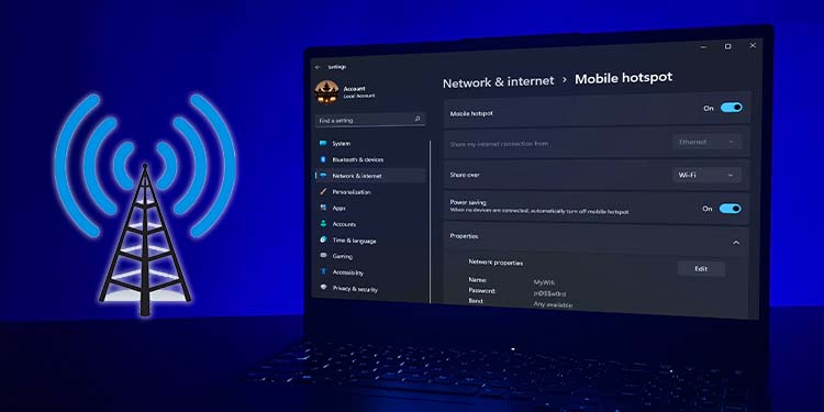 Comment utiliser Hotspot sur un ordinateur portable