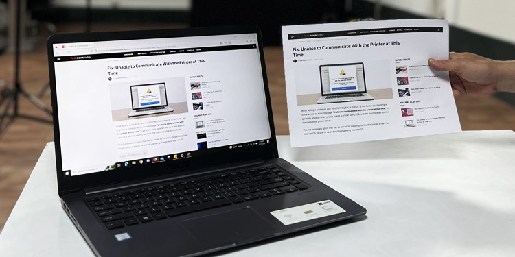 Comment imprimer une page Web