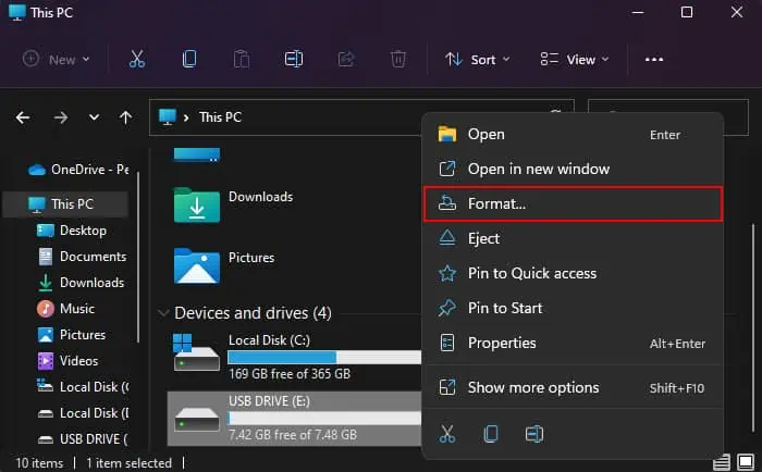 Comment formater un lecteur USB - Mundo Geek