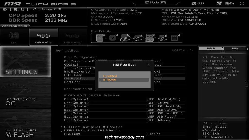 MSI Fast Boot : voici comment le configurer - Mundo Geek