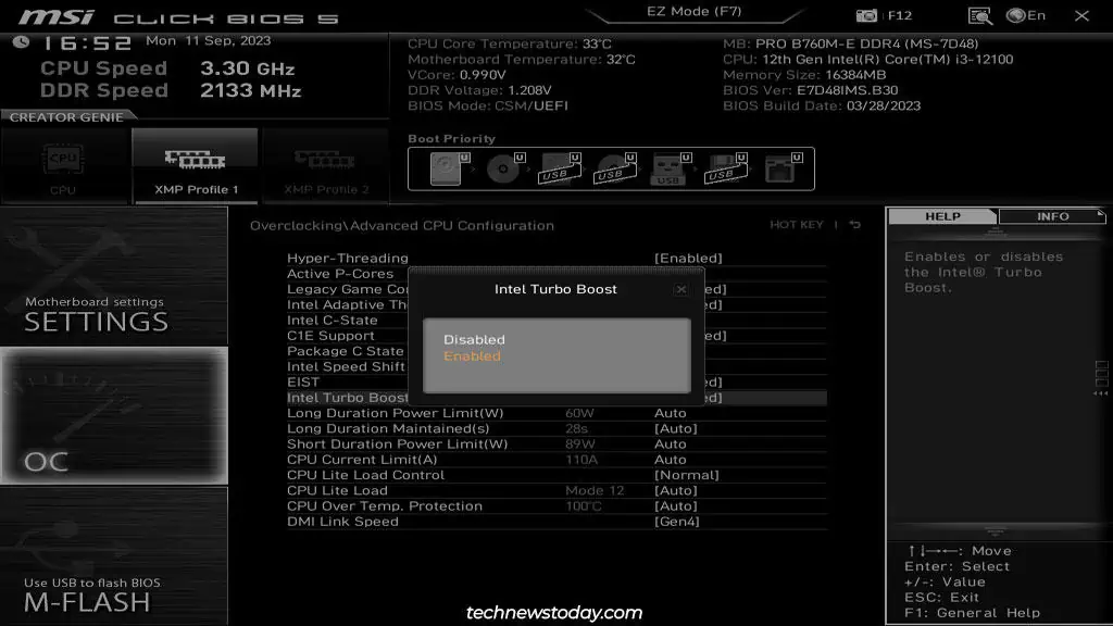 Comment overclocker le BIOS de votre carte mère MSI - Mundo Geek