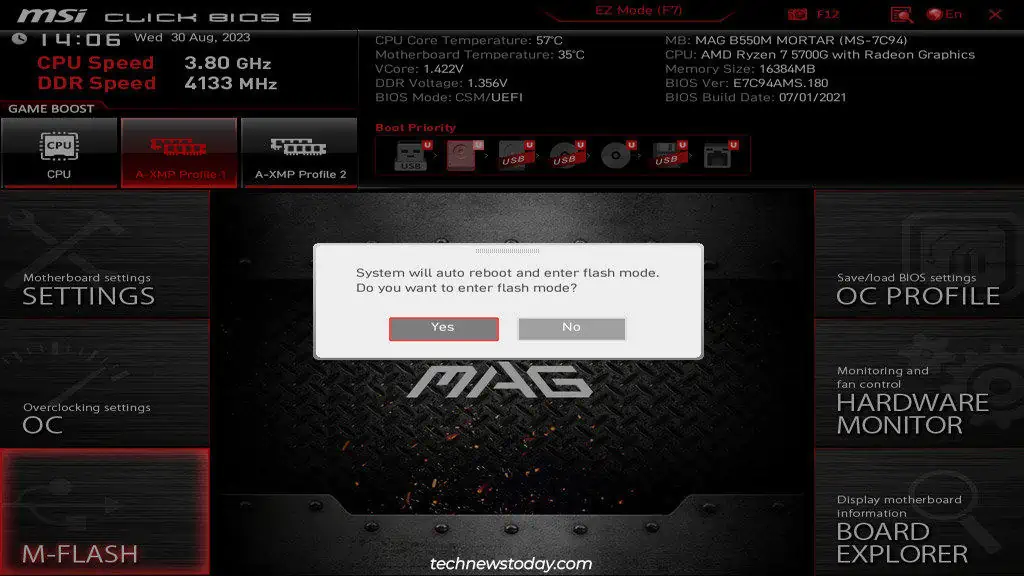 Meilleurs paramètres BIOS pour la carte mère MSI - Mundo Geek