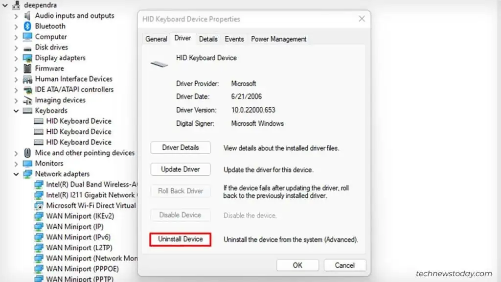 Correction du verrouillage des majuscules inversé sur le clavier sous ...