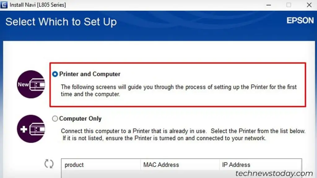 Comment connecter l'imprimante EPSON au WiFi?
