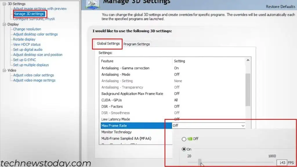 Comment limiter les FPS