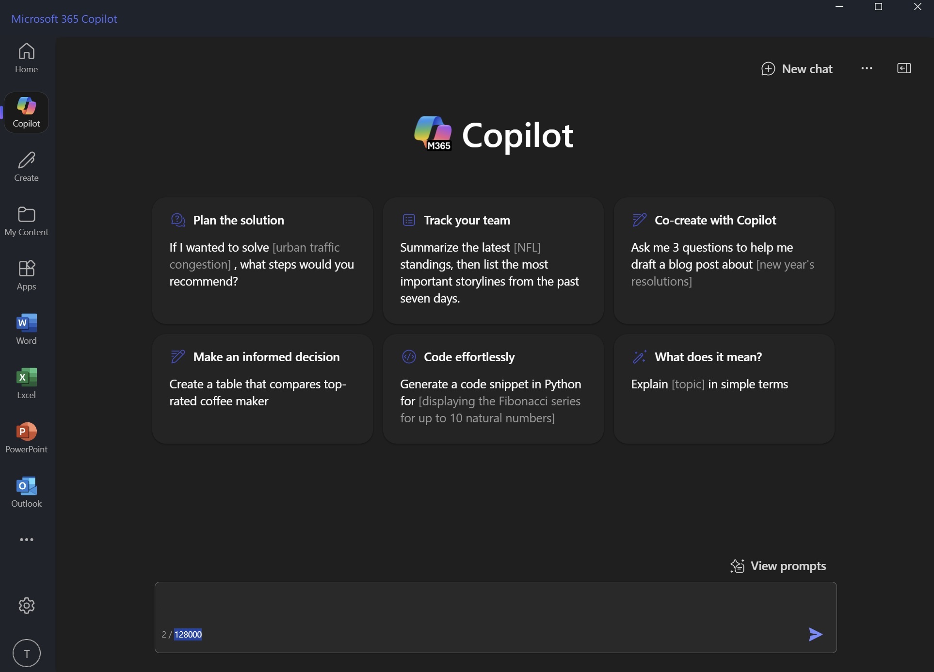 L'application Microsoft 365 obtient un onglet Copilot avec une galerie ...