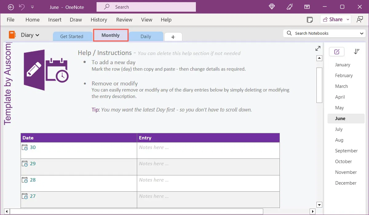 12+ modèles OneNote pour la productivité - Mundo Geek