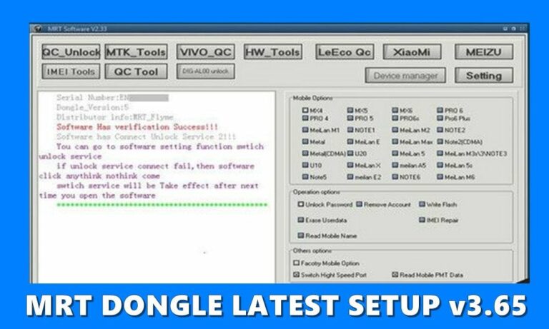 Téléchargez la dernière clé MRT et le dongle MRT V3.95 et V5.52 | Sans ...