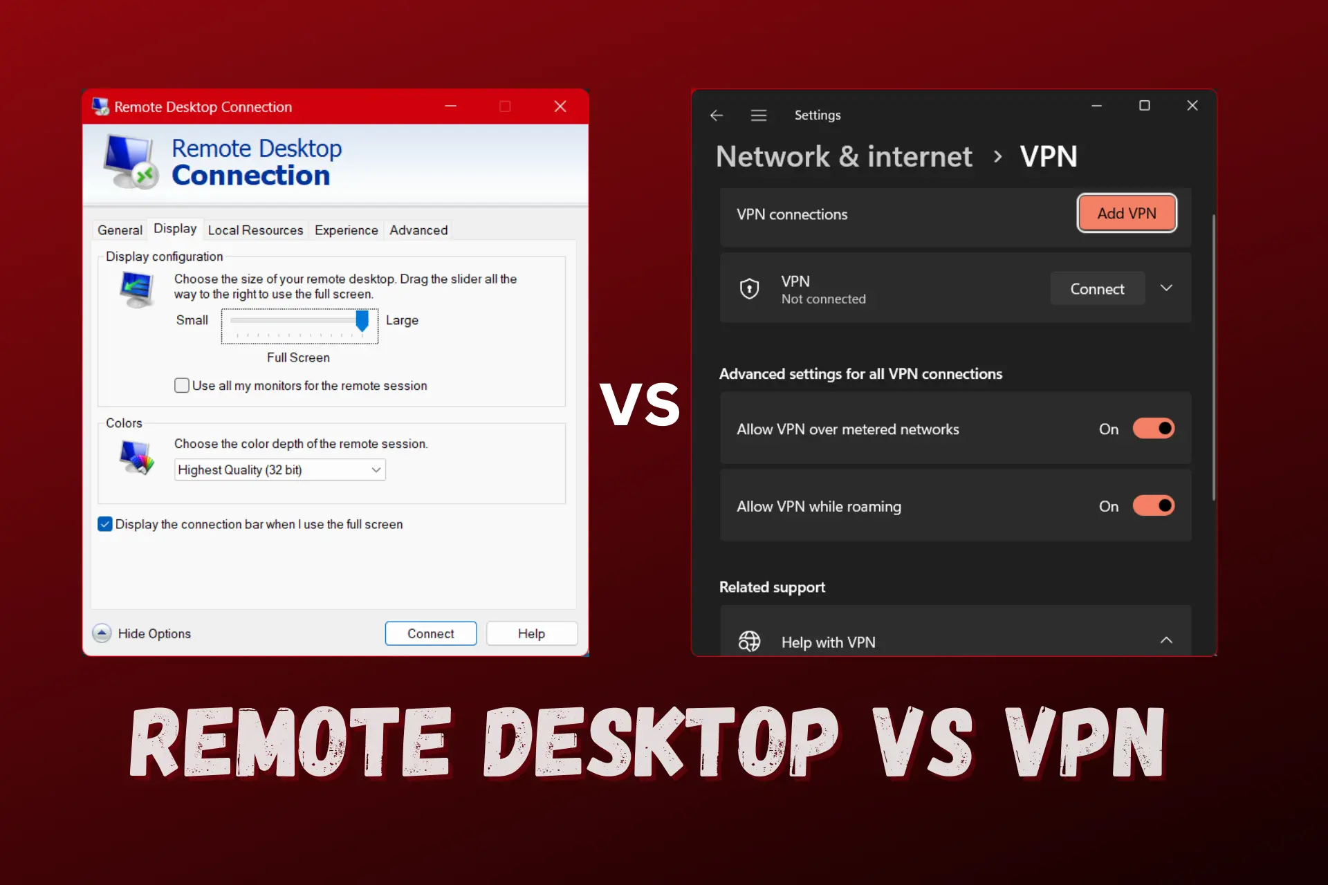 VPN VS Remote Desktop - Comparaison de vitesse et cas d'utilisation ...
