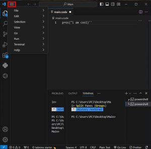 Comment exécuter du code dans un terminal dans VS Code - Mundo Geek