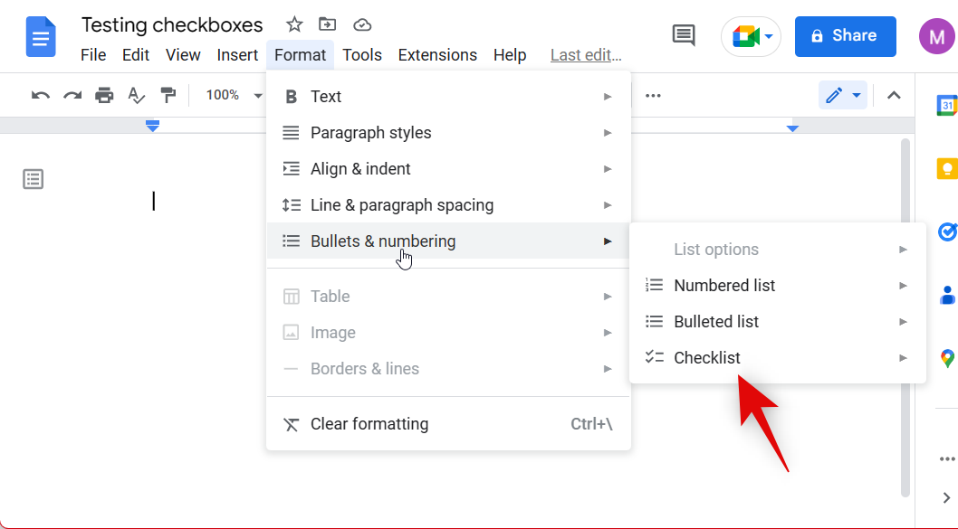 Comment insérer une case à cocher dans Google Docs sur PC ou mobile ...