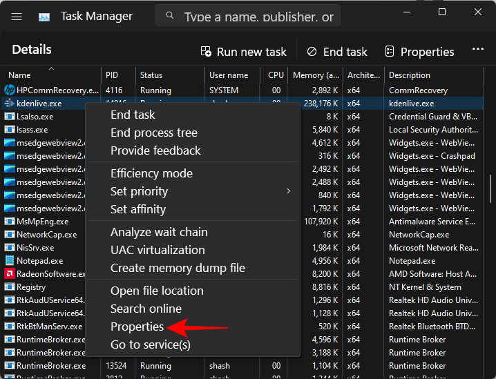 Comment changer la priorité dans le gestionnaire de tâches sur Windows 11 - Mundo Geek