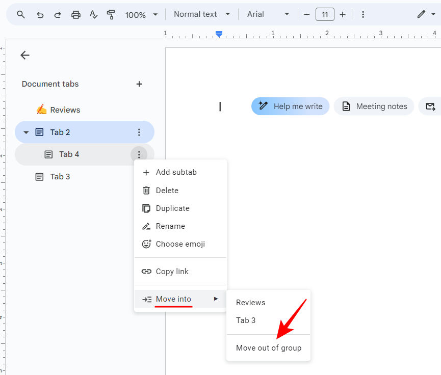 Comment organiser Google Docs avec des onglets - Mundo Geek