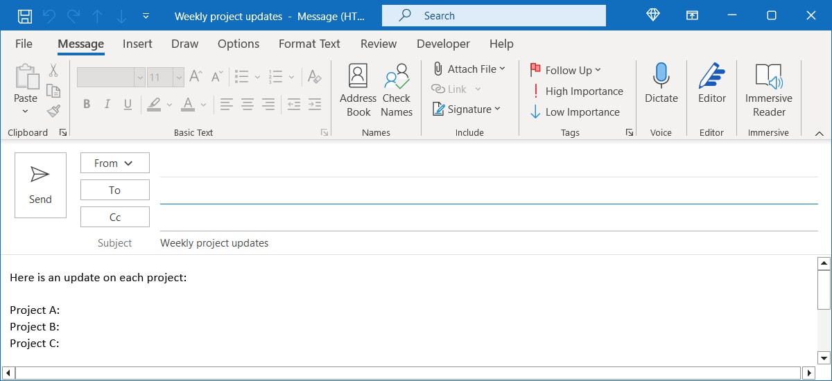 E-mail sablonok létrehozása és használata a Microsoft Outlook ...
