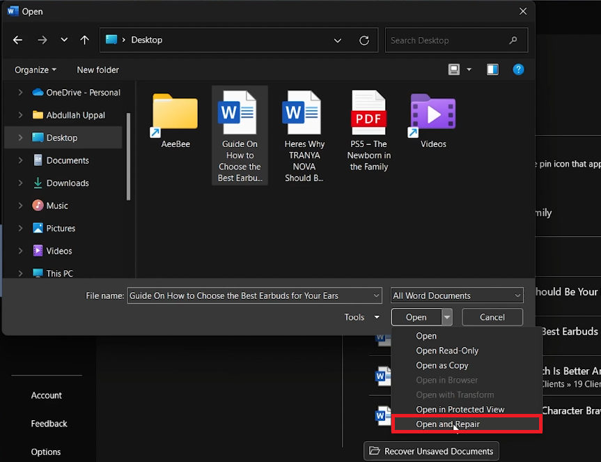 Cara memperbaiki file Excel, PDF, dan Word yang rusak atau rusak di ...