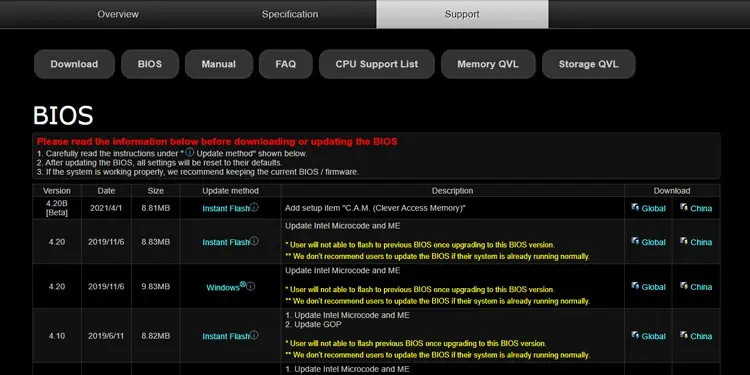 Cara Memperbarui BIOS ASRock - Mundo Geek
