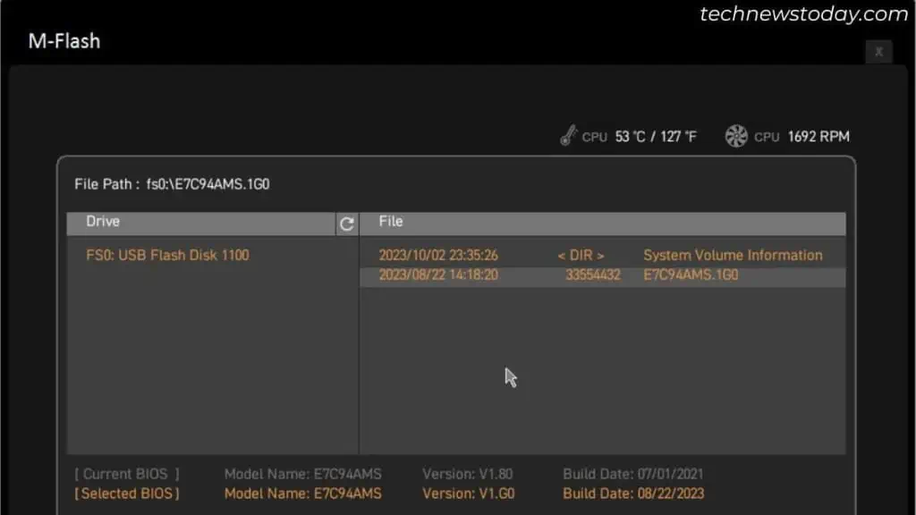 Cara Update BIOS dengan Aman - Mundo Geek