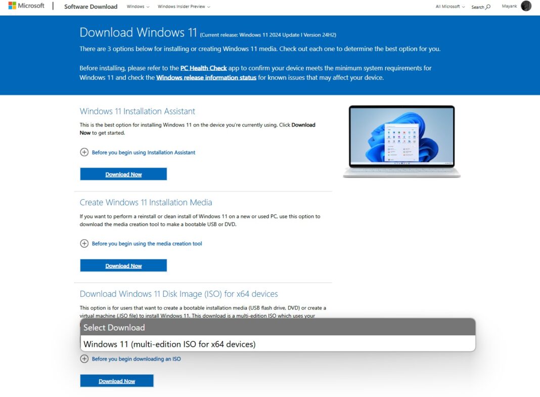 Unduh Windows 11 24H2 ISO (penginstal offline), rilis resmi - Mundo Geek