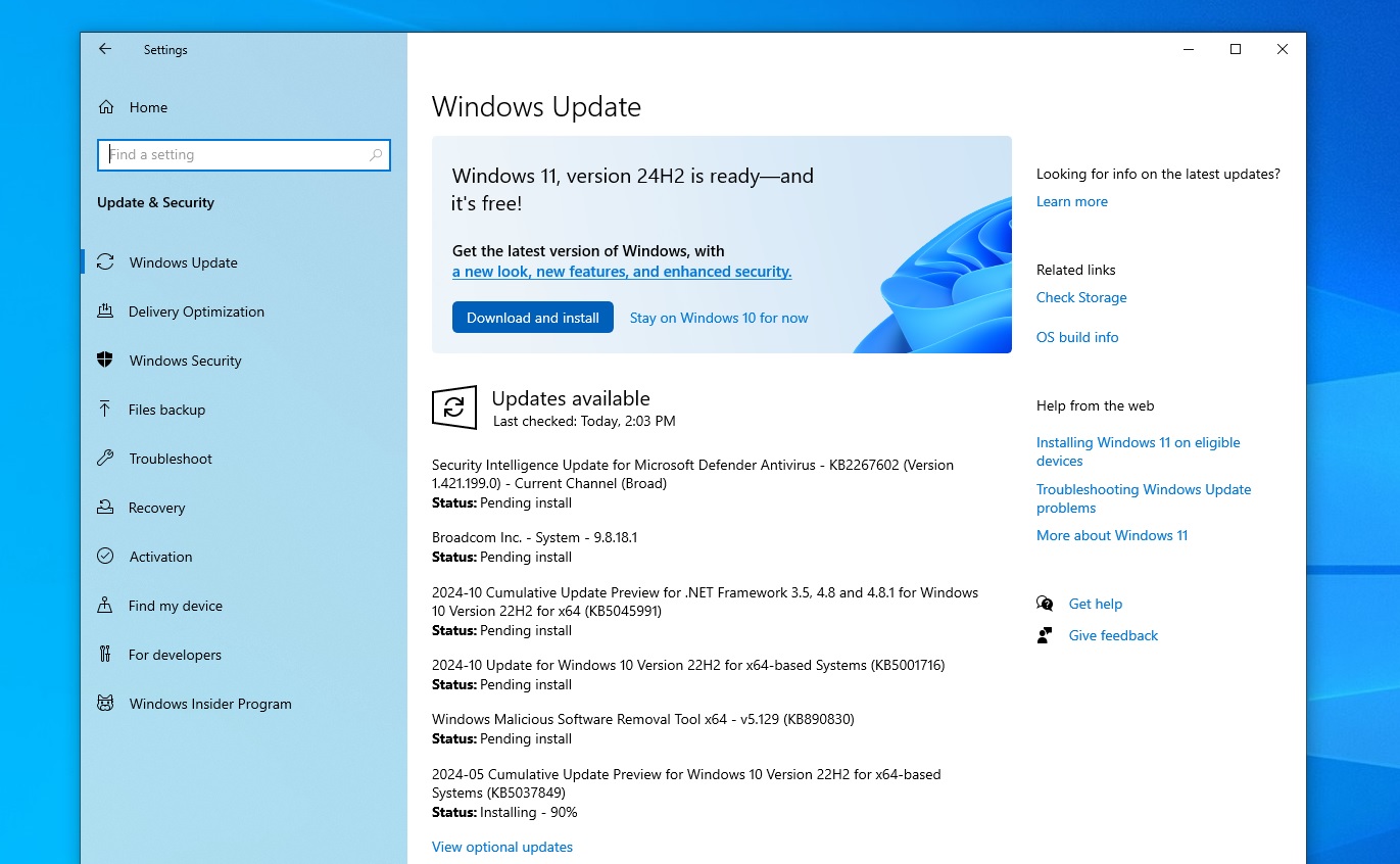 Microsoft kini secara resmi meluncurkan Windows 11 24H2 di Windows 10 ...