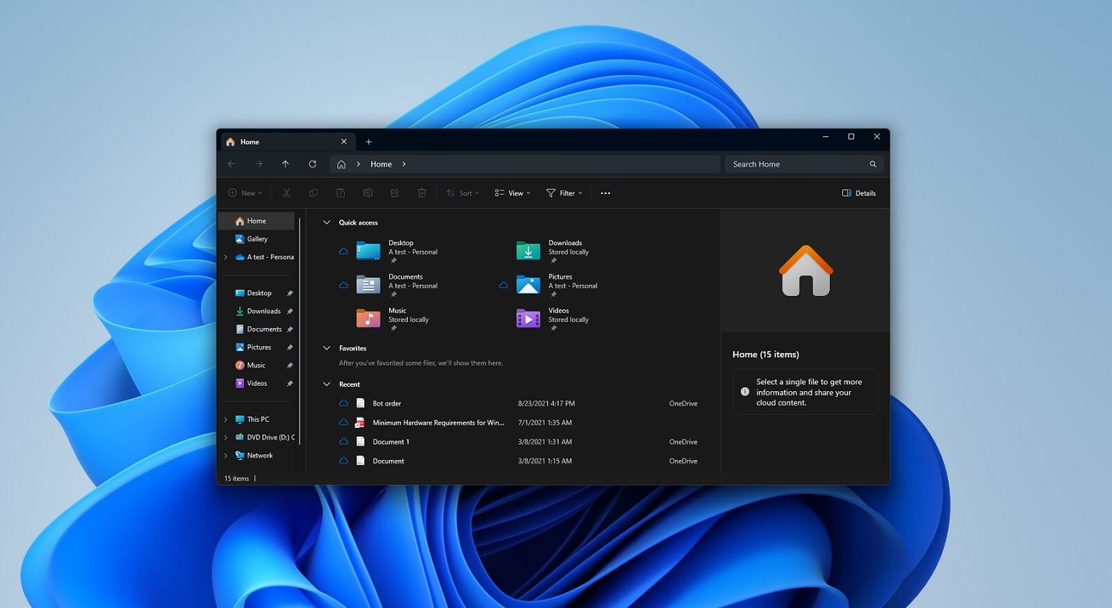 Windows 11 File Explorer UI menjatuhkan konten yang berantakan di UE ...