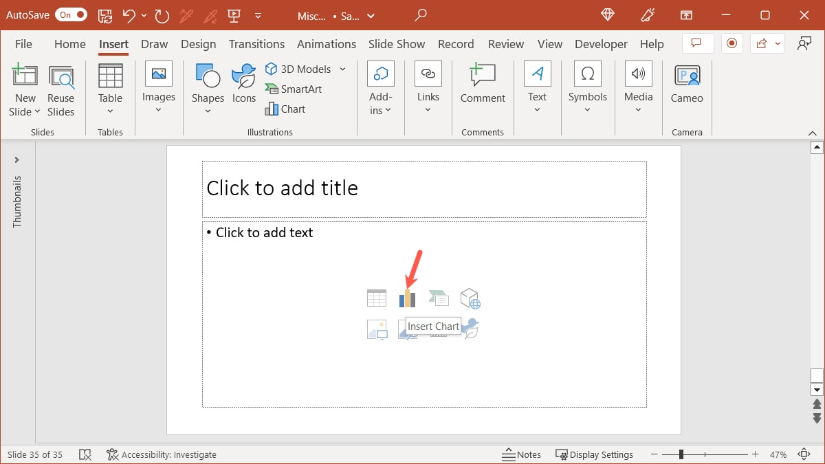 Cara Membuat Bagan di Microsoft PowerPoint - Mundo Geek