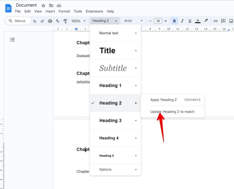 Cara Menambah dan Memperbarui Daftar Isi di Google Docs - Mundo Geek