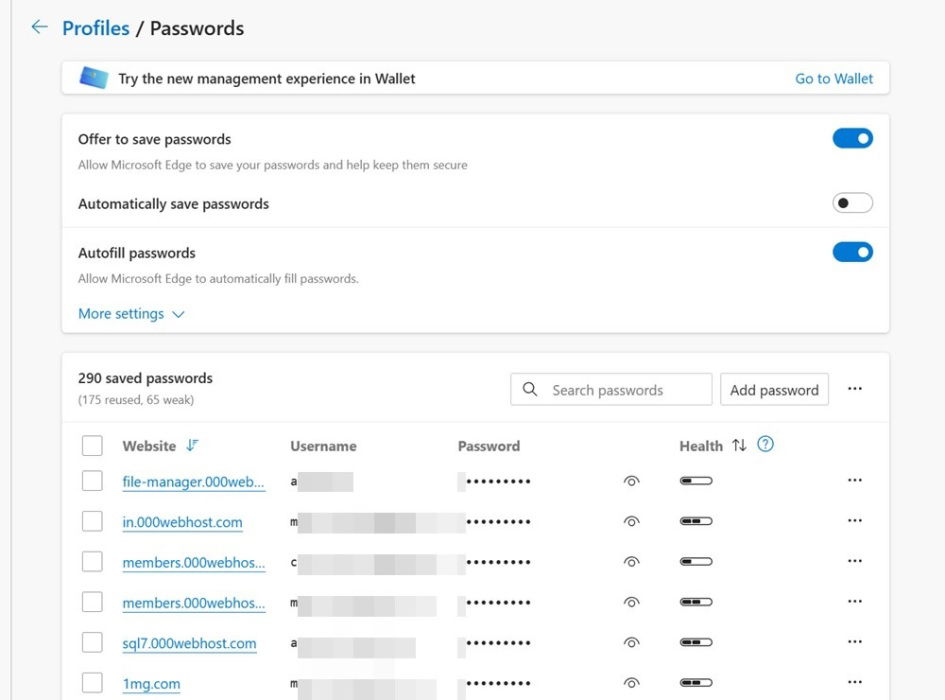 Cara Melihat dan Mengelola Kata Sandi Tersimpan di Microsoft Edge di PC ...