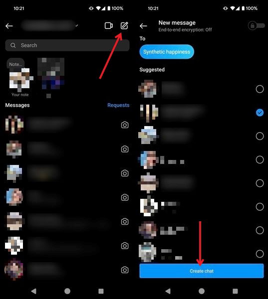 Apa arti simbol pada pesan langsung Instagram - Mundo Geek