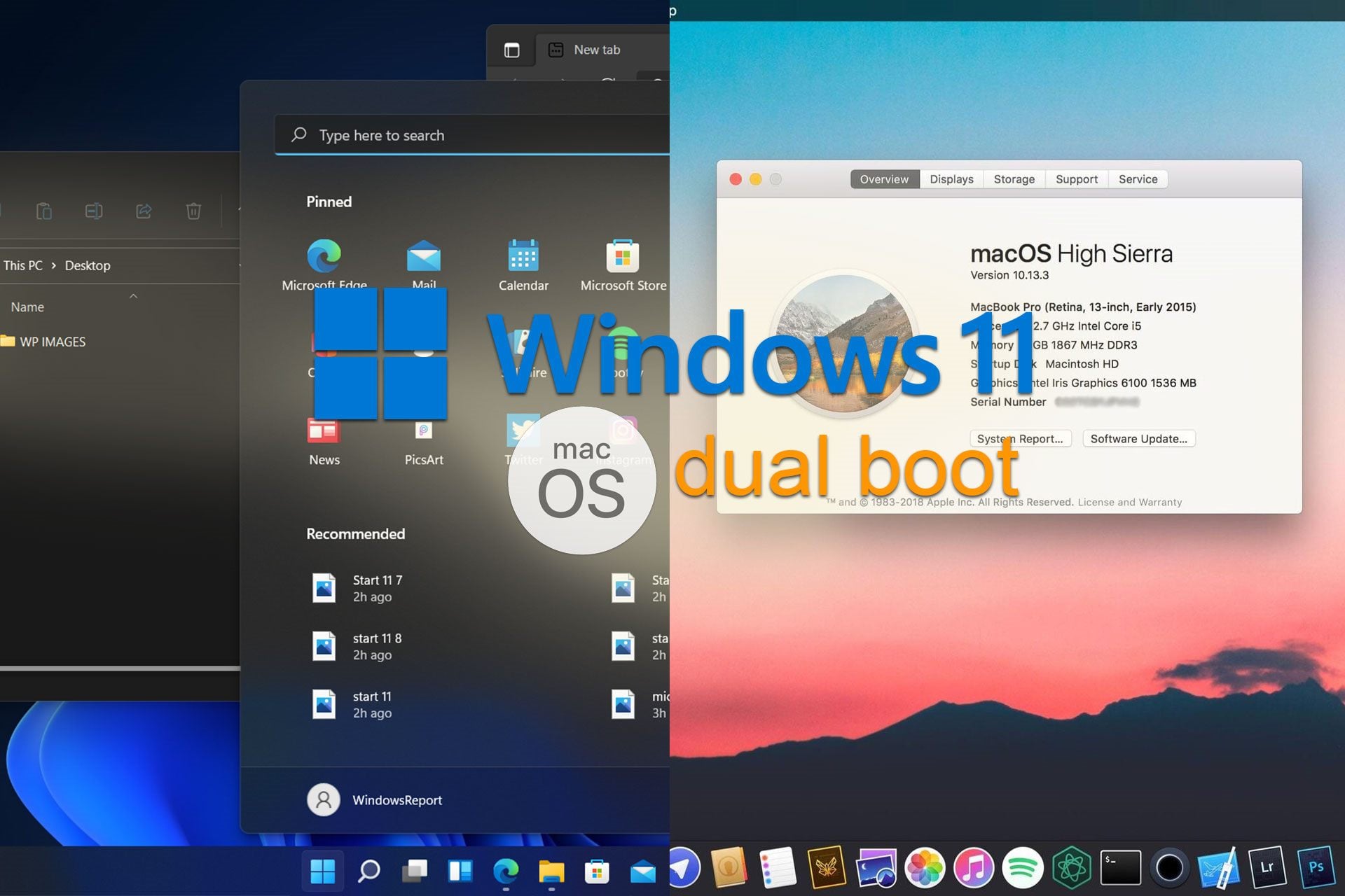 Cara dual boot macos dan windwos 11: langkah demi langkah