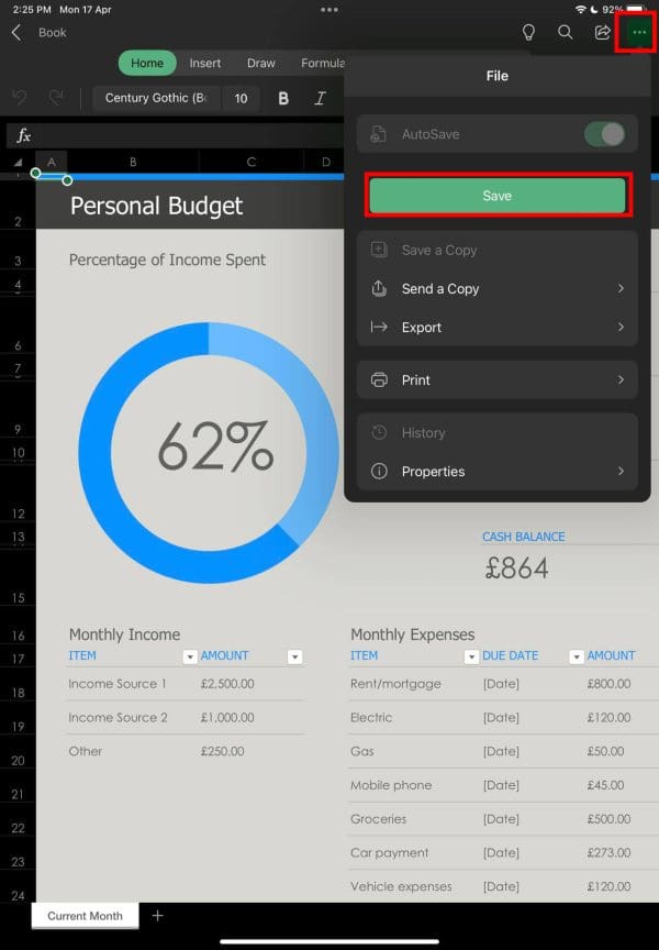 Cara Mengaktifkan Simpan Otomatis di Excel di Windows, Mac, dan iPad ...