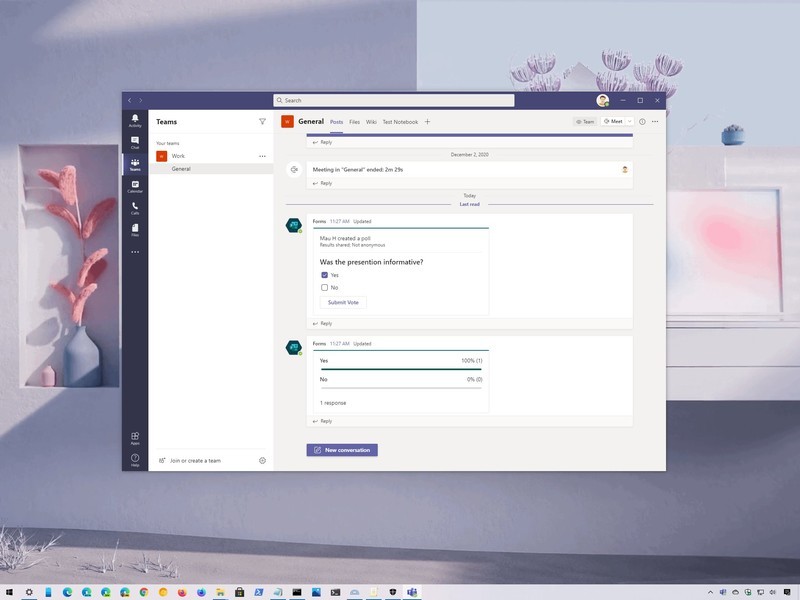 Cara membuat survei di Microsoft Teams