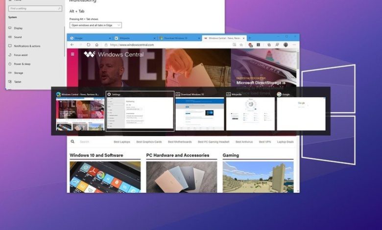 Cara menyesuaikan Alt + Tab untuk tab Microsoft Edge yang terbuka di ...