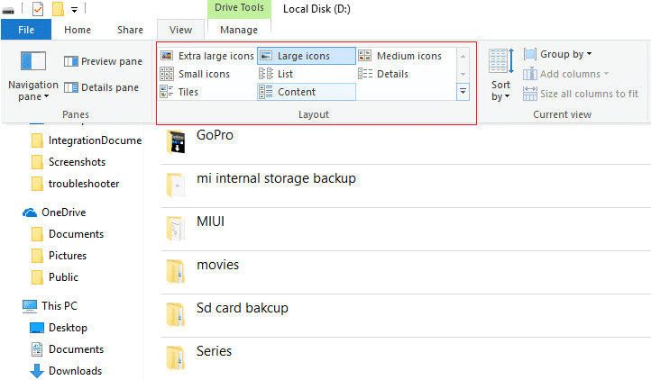 Perbaiki Pengaturan Tampilan Folder Tidak Menyimpan di Windows 10