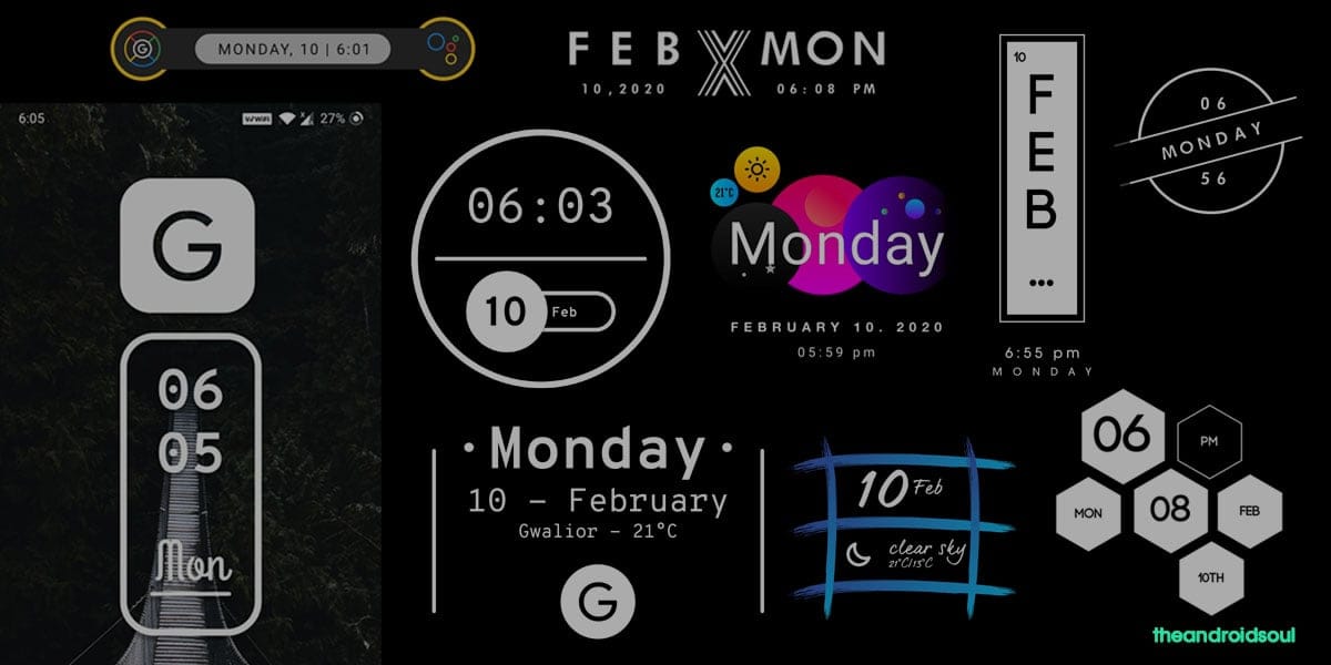 Cara Membuat Widget Jam Menggunakan KWGT dan Aplikasi Jam KWGT Terbaik ...